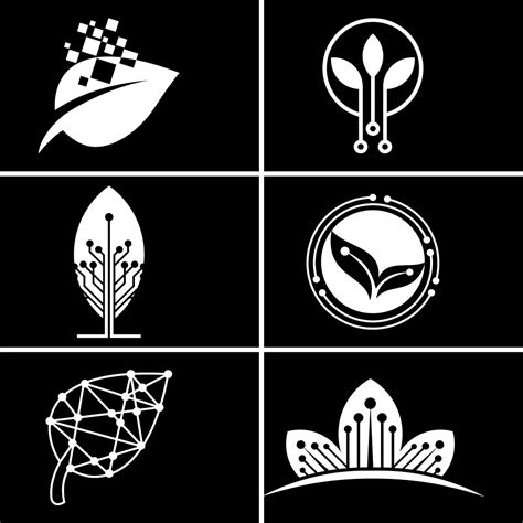 Black Leaf Logo Design