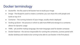 Docker Workshop GDSC CSSC PDF Operating Systems Computer Software And Applications