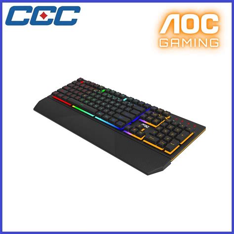 AOC GK200 Gaming Keyboard 電腦科技 電腦周邊及配件 電腦鍵盤及相關產品 Carousell