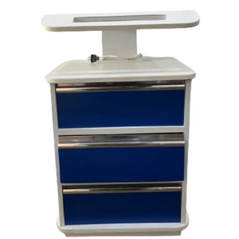 Mesa Para Ultrasonido Con Gavetas Mdp