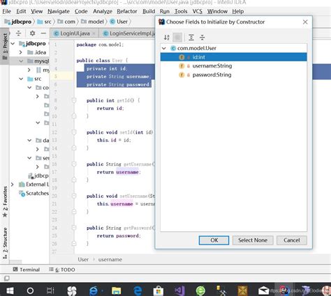 Idea自动生成getset方式和自动生成constructor方式javaconstructor选中多个 Csdn博客