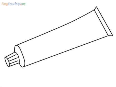 How To Draw A Toothpaste Step By Step 6 Easy Phase