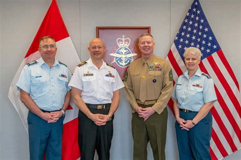Usspacecom Leaders Broaden Partnership In Visit To Canada Space Operations Command Spoc