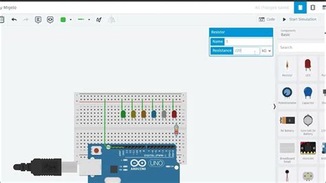 Led Sequence Blinking With Arduino Youtube