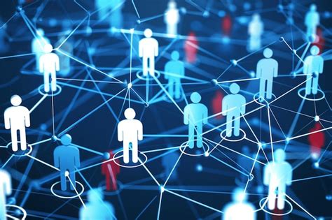 Premium Photo Social Media Networking Visual Content Strategy