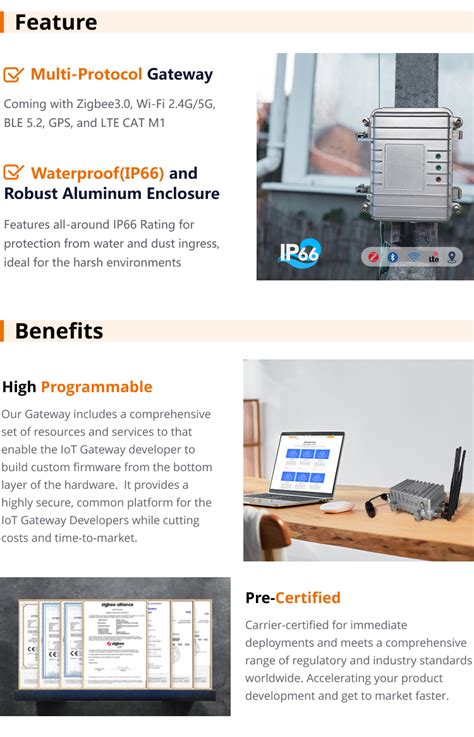 Dusun Outdoor Gateway Iot Support Multi Protocols Zigbee Z Wave Ble Waterproof Gateway With Poe