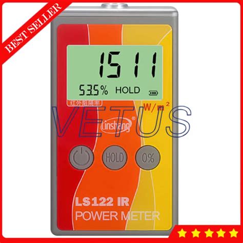 LS Portable Infrared Power Meter For IR Radiation Luminance Detector Infrared Rejection