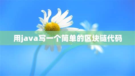 用java写一个简单的区块链代码 腾讯云开发者社区 腾讯云