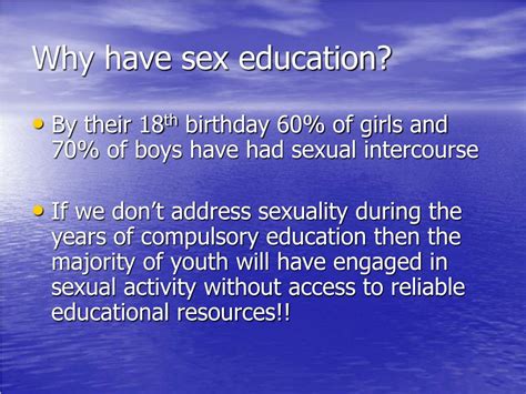 PPT What Should Be The Goals Of High Babe Sex Education PowerPoint Presentation ID