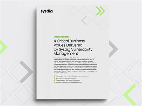 What Is Vulnerability Management Sysdig