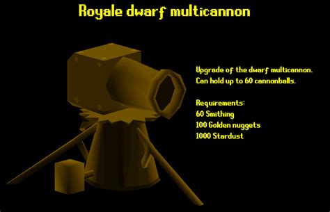 Royale Dwarf Multicannon R 2007scape