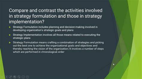 Solved Discuss The Limitations Of Various Strategy Formulation