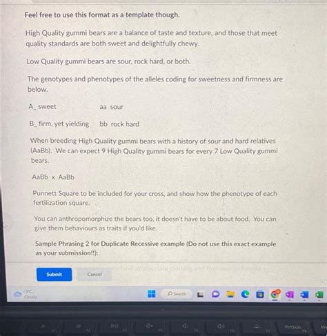 Solved Part 2 Four Types Of Epistasis To Choose From