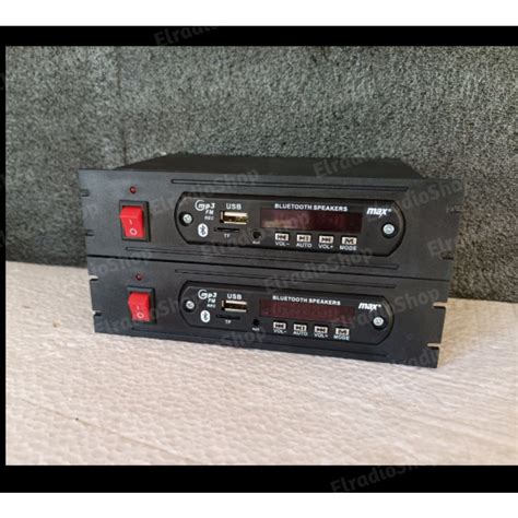 Jual Mp3 Player Bluetooth Max Radio Fm USB Shopee Indonesia