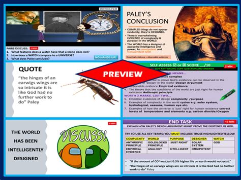 DESIGN ARGUMENT Teaching Resources
