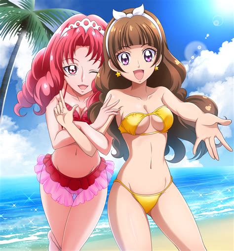 Amanogawa Kirara And Akagi Towa Precure And 1 More Drawn By Hanzou