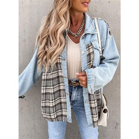 Куртка джинсовая Женский голубой Деним Поликоттон размер 48 Демисезон Китай купить C доставкой