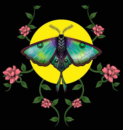 Luna Moth [oc] R Moths