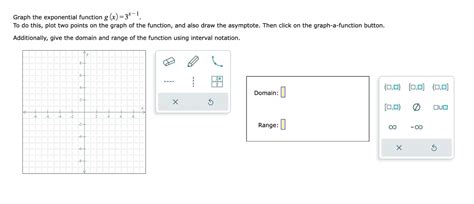 Solved Graph The Exponential Function G X X To Do This Chegg