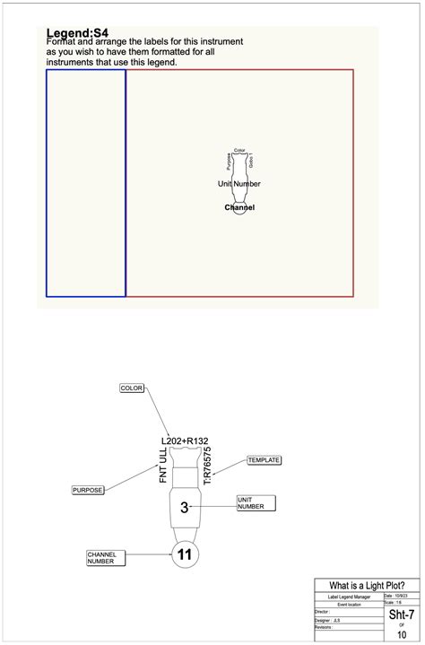 How To Draw A Light Plot