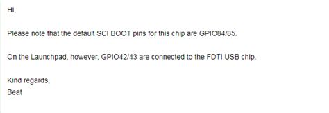 Launchxl F28379d A Problem About Dsp2879d Launchpad Using C2prog Sci Boot C2000