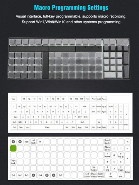 China Usb Multimedia Pos Programable Keyboard With Monochrome Lighting Kb A On Global