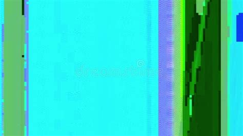 Glitch Pixel 8 Bit Noise Color Real Analog Flicker Stock Footage Video Of Virus Cyan 277596086