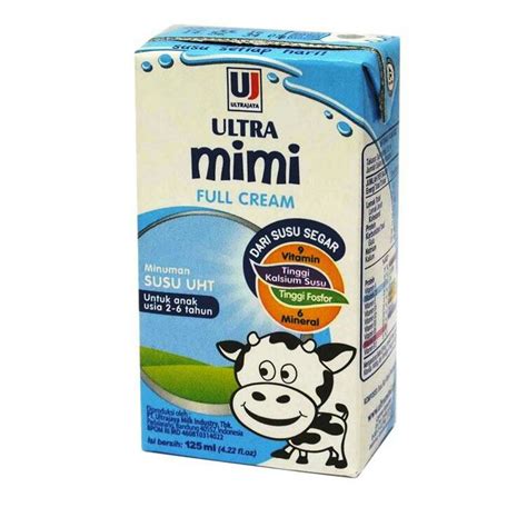 Susu Ultra Mimi Putih 125ml Toko Santai