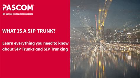 What Is A SIP Trunk