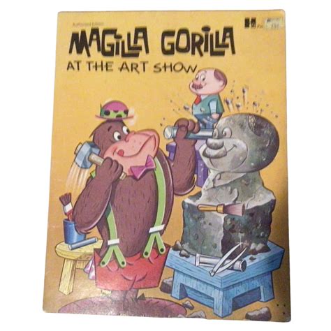 Vintage 1973 Magilla Gorilla At The Art Show Thin S C Gc For Its Age