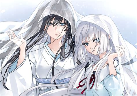 Yuki Onna And Yuki Gegege No Kitarou And More Drawn By Silanduqiaocui Danbooru