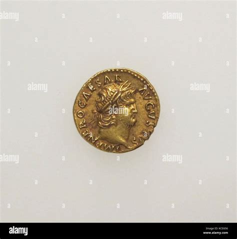 Gold Aureus Of Nero Early Imperial Neronian Ad 6667 Roman Gold