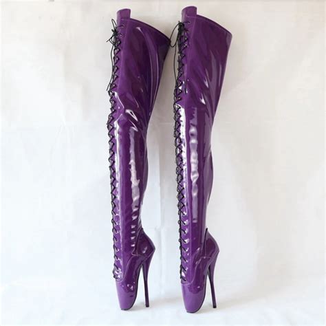 Over Knee Fetish Ballet Boots Trans Crossdress 35 45 Eu