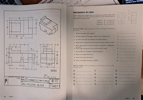 solved when visible lines hidden lines or center lines