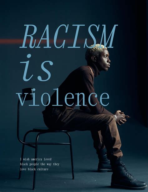 Protest Against Racism Online Poster Template Vistacreate