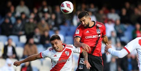 Colo Colo Y River Quedaron En Un Frenético Empate En Concepción