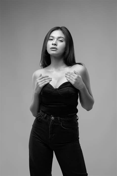 Model Photoshoot Nadya Bw Behance