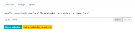 Github Geosot Laravel Enveditor An Alternative Approach For Env Files Handling Ui Icluded