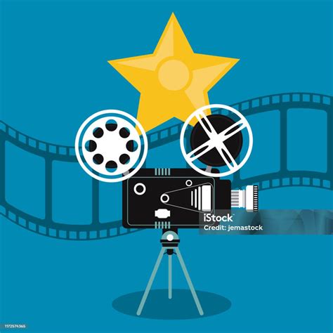 비디오 카메라 필름 필름 릴 시네마 아이콘입니다 벡터 그래픽 0명에 대한 스톡 벡터 아트 및 기타 이미지 0명 공연 벡터 Istock