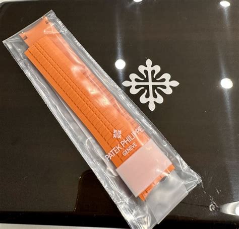 Original Patek Philippe Aquanaut 5968a 5968g Orange Rubber Strap New
