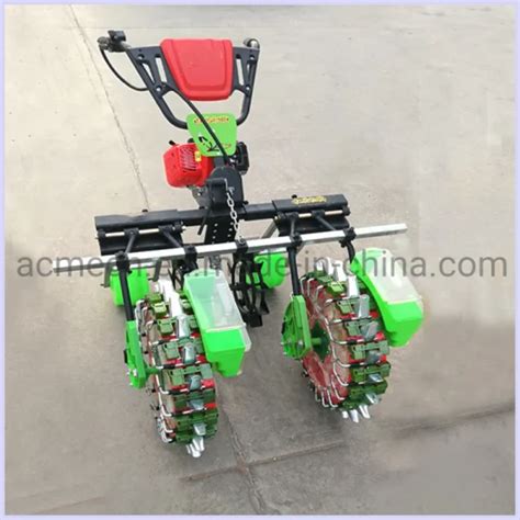 Gasoline Planter High Efficiency Hand Push Planter Soybean Fertilizer