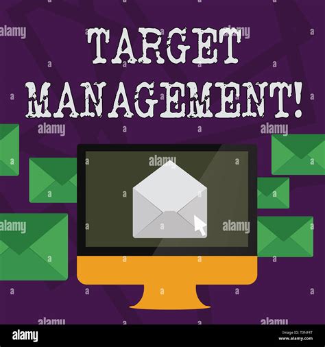 Conceptual Hand Writing Showing Target Analysisagement Concept Meaning