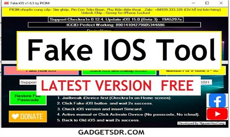 Fake Ios Tool V1 6 6 By Pk3m Free Download Latest Version For Windows