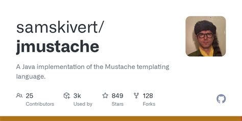 Github Samskivertjmustache A Java Implementation Of The Mustache