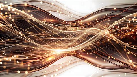 Ai Driven Data Flow Elements Concept Abstract Vector Illustration Of