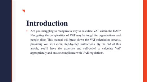 Ppt Simplifying Vat Learn How To Calculate Vat In The Uae Powerpoint