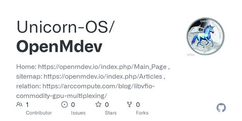github unicorn os openmdev home index php main