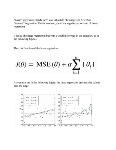 Regularized Linear Models