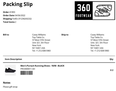 Shopify Packing Slip What Is It Benefits And How To Use