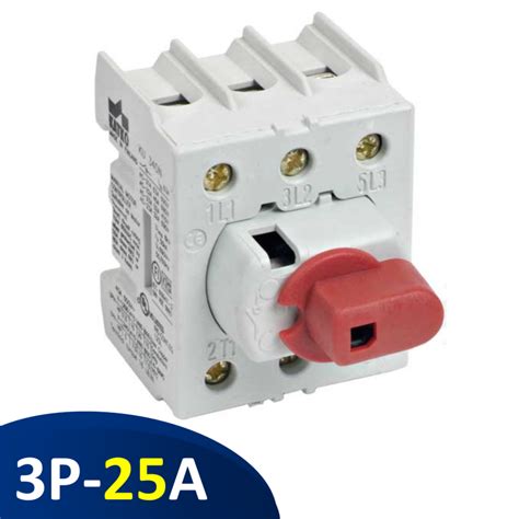 Ku325n Isolator 3 Pha 25a 3p Công Tắc Nguồn Gắn Rail Katko Danh Đặng